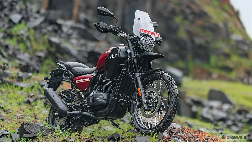 Yezdi Adventure Left Front Three Quarter Image – BikeWale