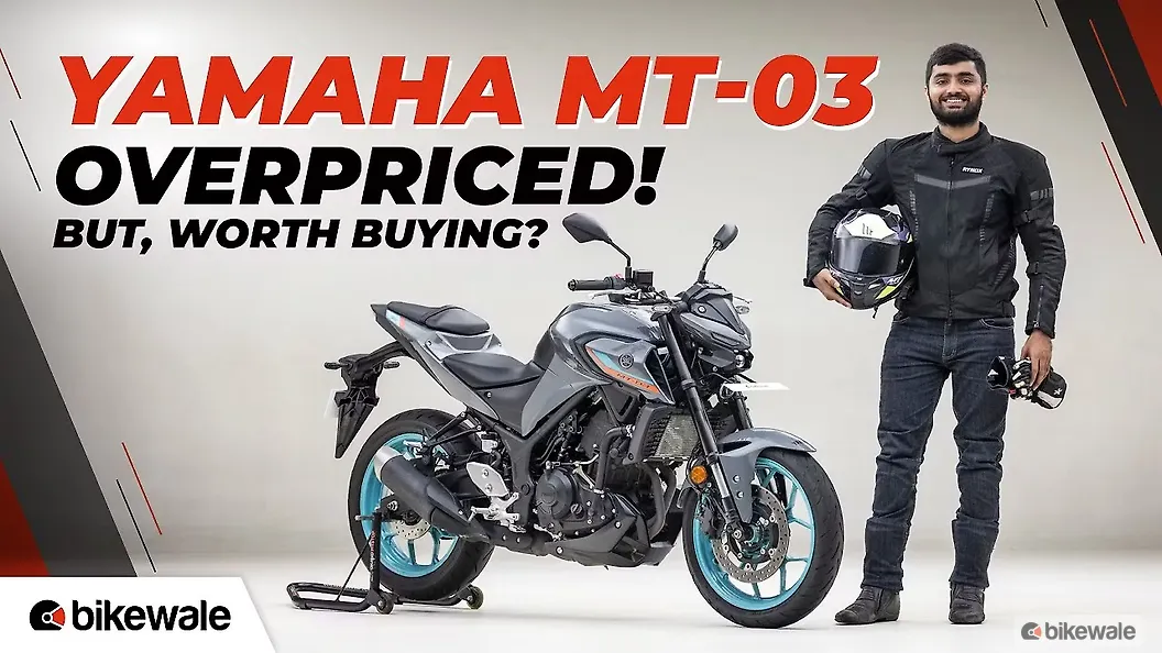 Yamaha MT-03 Right Front Three Quarter Image – BikeWale