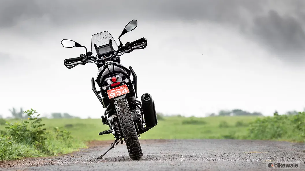 Yezdi Adventure [2024] Right Rear Three Quarter Image – BikeWale