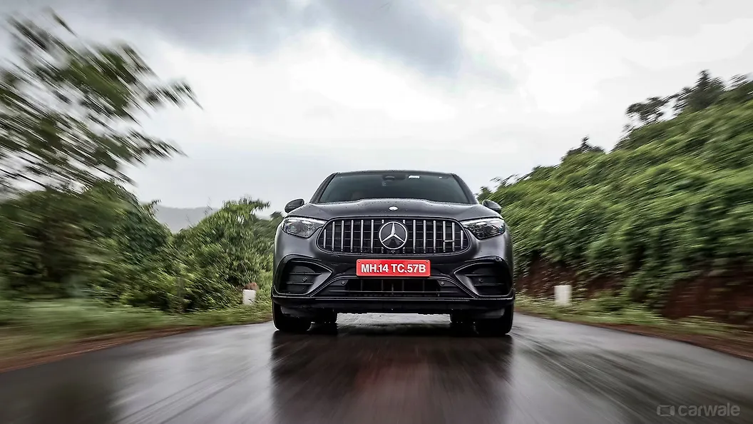 AMG GLC43 Coupe Front View Image, AMG GLC43 Coupe Photos in India - CarWale