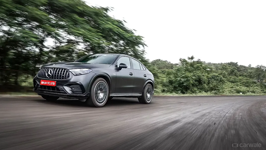 AMG GLC43 Coupe Left Front Three Quarter Image, AMG GLC43 Coupe Photos ...