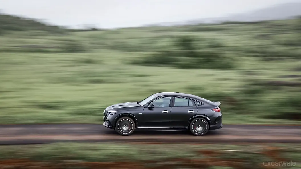 AMG GLC43 Coupe Rear View Image, AMG GLC43 Coupe Photos in India - CarWale