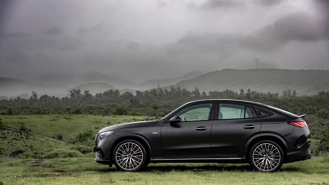 AMG GLC43 Coupe Rear View Image, AMG GLC43 Coupe Photos in India - CarWale