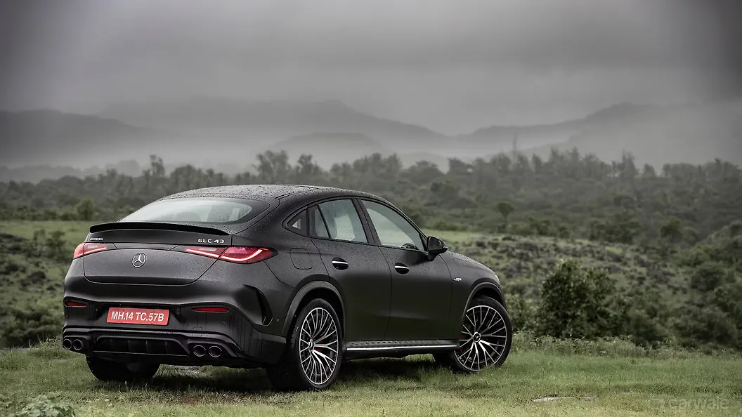 AMG GLC43 Coupe Left Rear Three Quarter Image, AMG GLC43 Coupe Photos ...