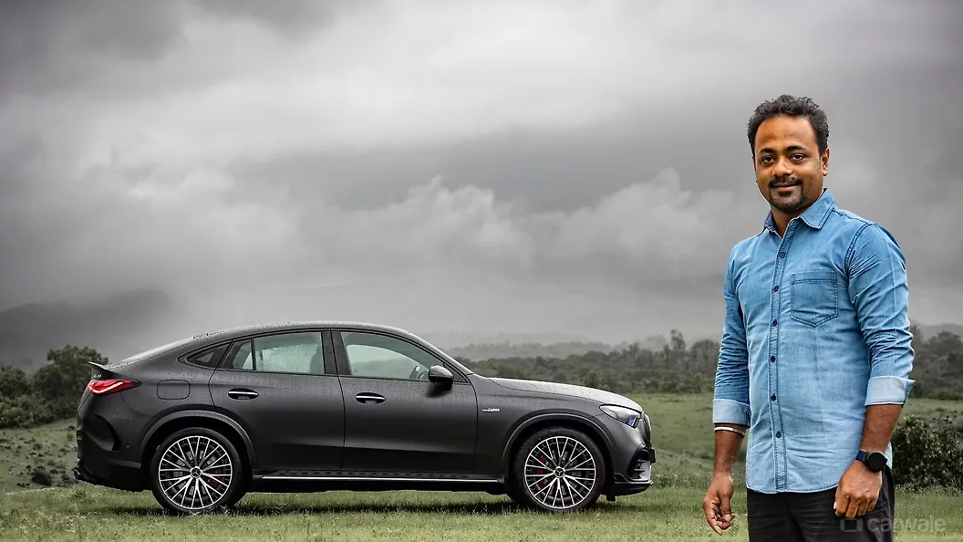 AMG GLC43 Coupe Right Side View Image, AMG GLC43 Coupe Photos in India ...