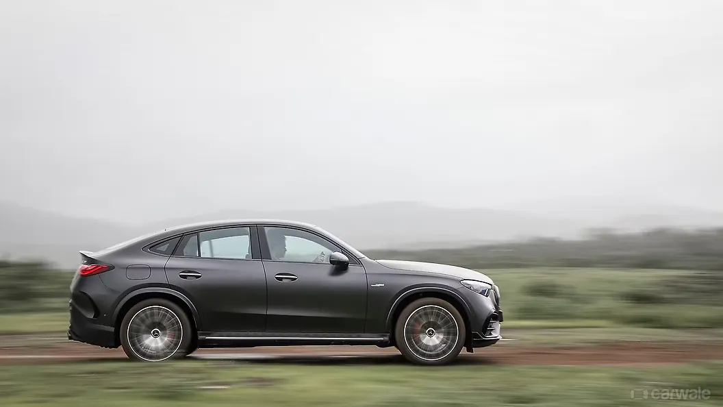 AMG GLC43 Coupe Right Side View Image, AMG GLC43 Coupe Photos in India ...