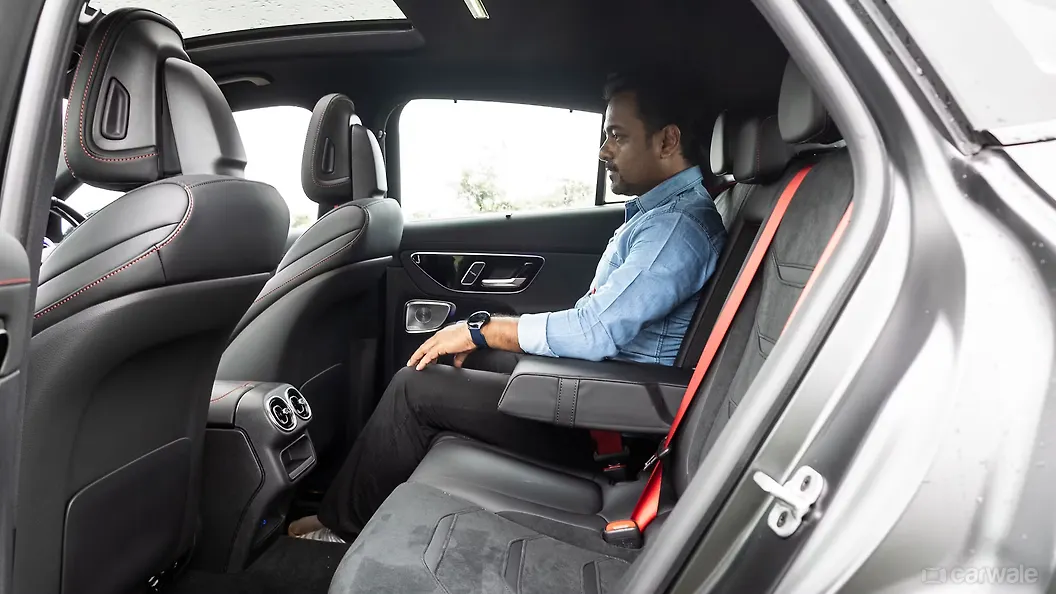 AMG GLC43 Coupe Second Row Seats Image, AMG GLC43 Coupe Photos in India ...