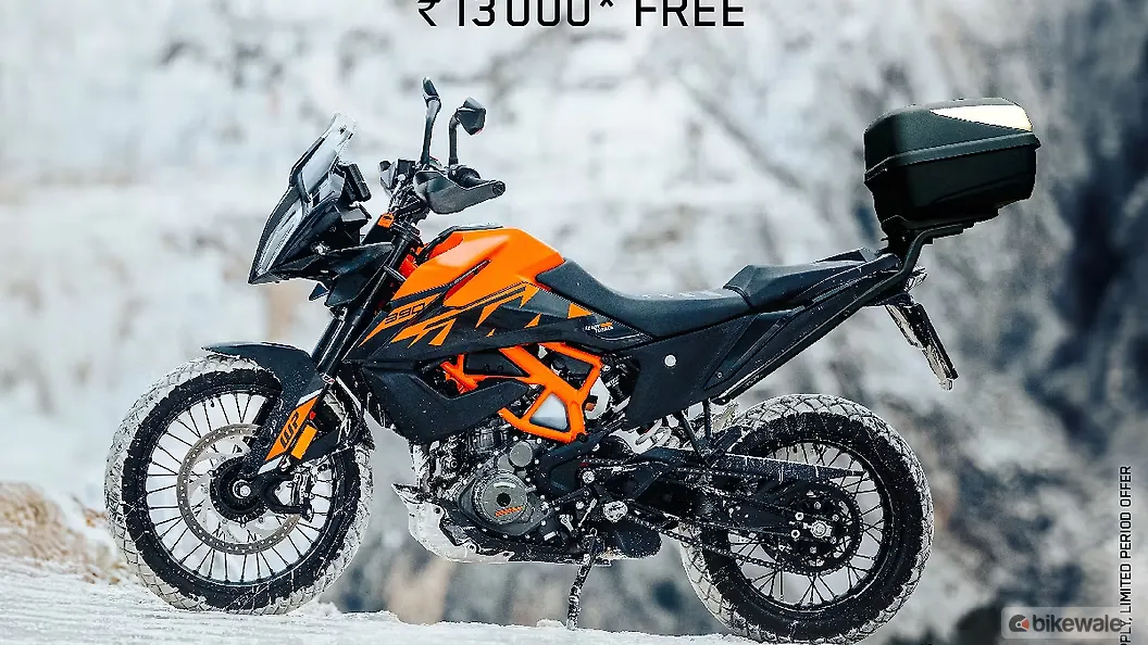 KTM 390 Adventure [2024] Right Side View Image – BikeWale