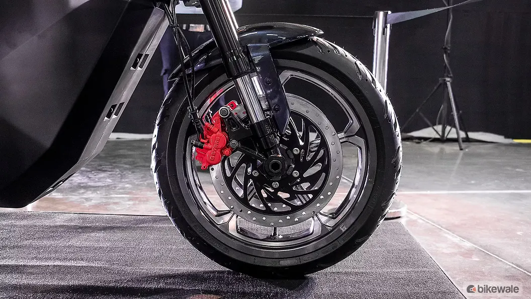 OLA Roadster Front Disc Brake Caliper Image – BikeWale