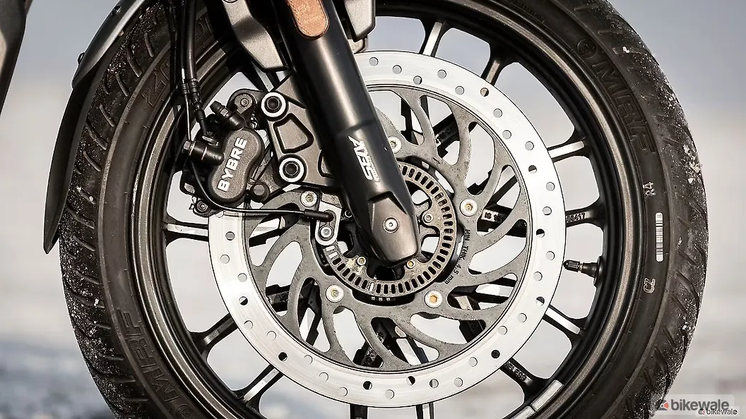 Hero Mavrick 440 Front Brake Image – BikeWale