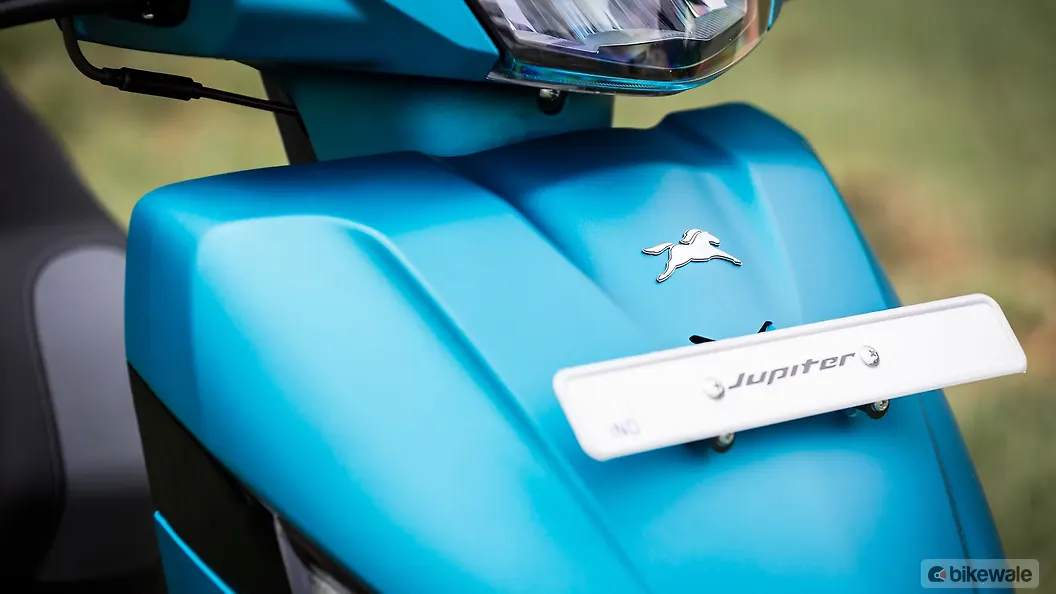 TVS Jupiter Front Panel Badging/Logo Image – BikeWale