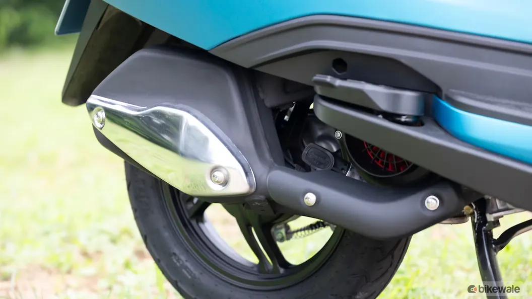 TVS Jupiter Muffler Heat Protector Image – BikeWale