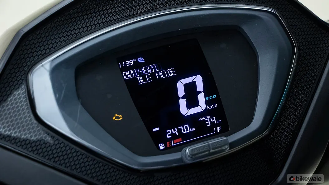 TVS Jupiter Left Side Grip Image – BikeWale