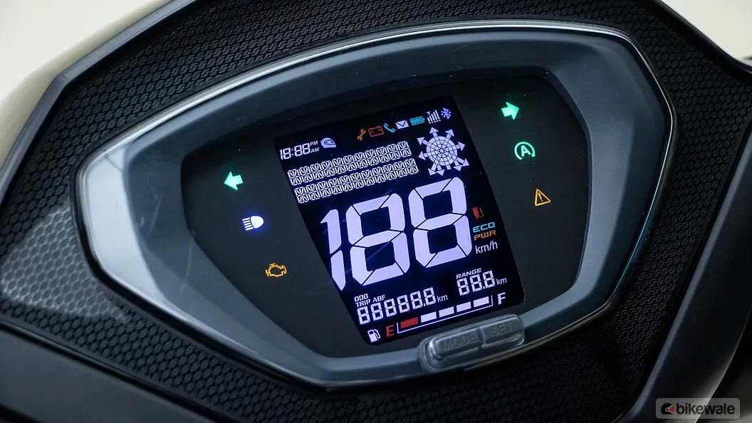 TVS Jupiter Fuel Gauge Image – BikeWale