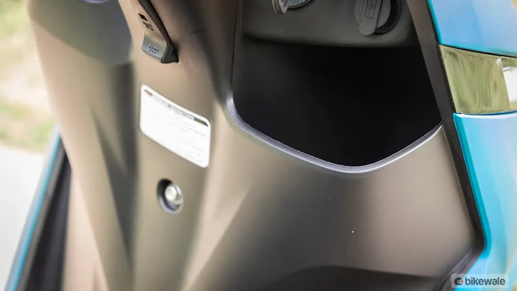 TVS Jupiter Front Storage Compartment Image – BikeWale