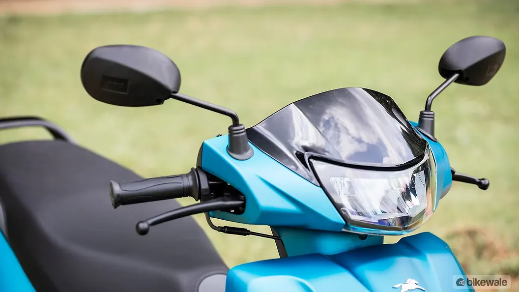 TVS Jupiter Rear View Mirror Image – BikeWale
