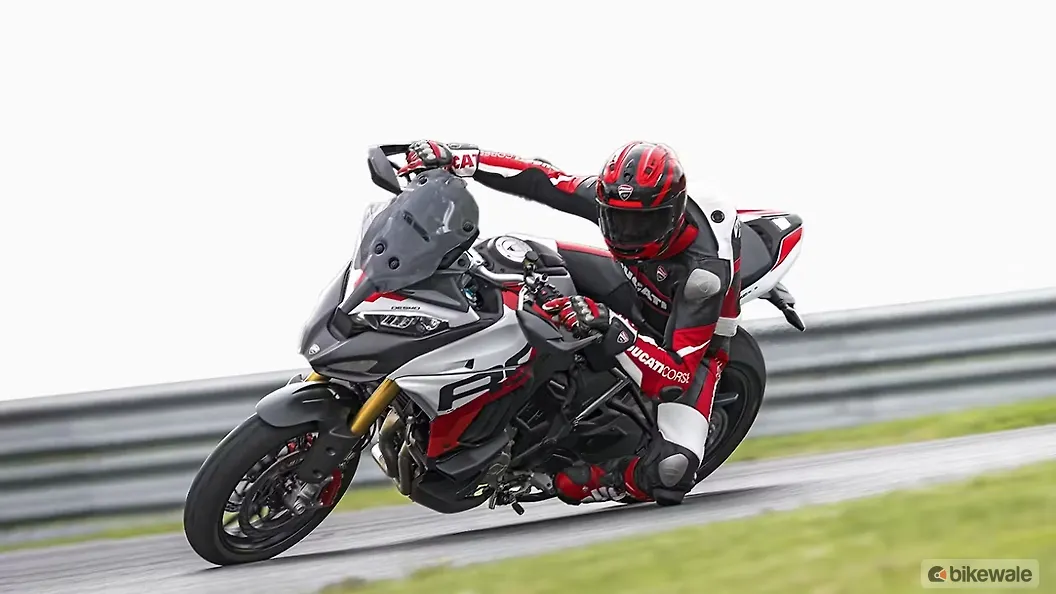 Ducati Multistrada V4 [2024] Left Front Three Quarter Image – BikeWale