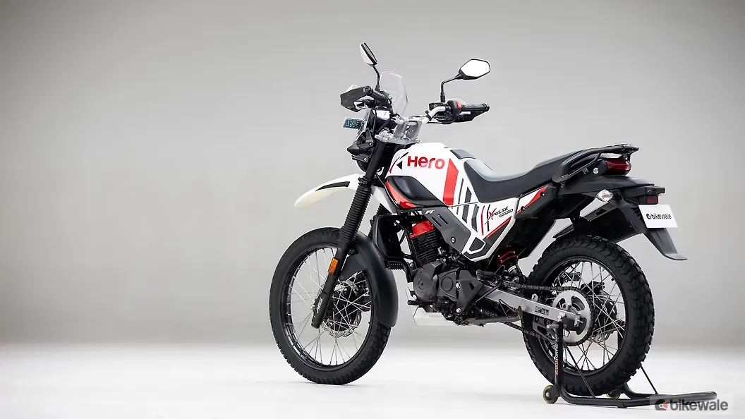 Hero Xpulse 200 4V Left Front Three Quarter Image – BikeWale