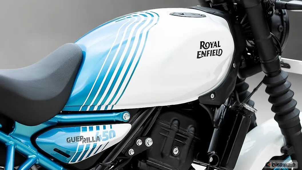 Royal Enfield Guerrilla 450 Fuel Tank Image – BikeWale