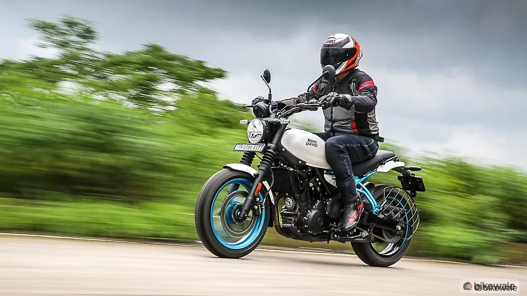 Royal Enfield Guerrilla 450 Left Side View Image – BikeWale