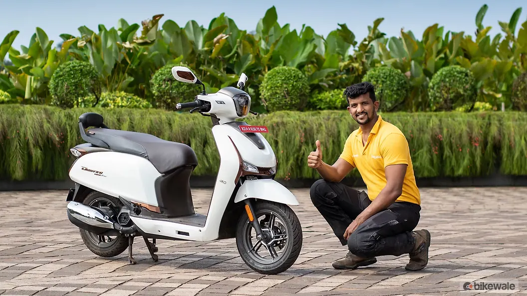 Hero Destini 125 Left Side View Image – BikeWale