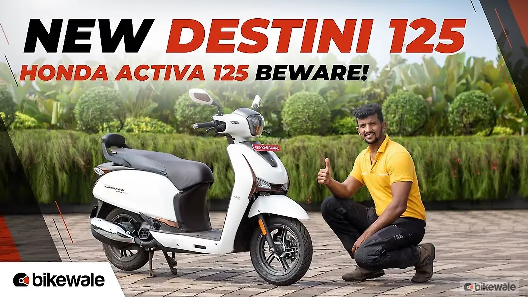 Hero Destini 125 Right Side View Image – BikeWale