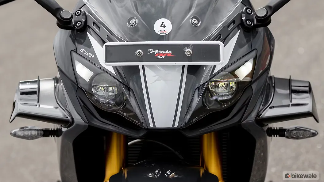 TVS Apache RR 310 Front Headlamp Cowl Image – BikeWale