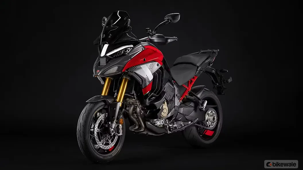 Ducati Multistrada V4 Left Front Three Quarter Image – BikeWale