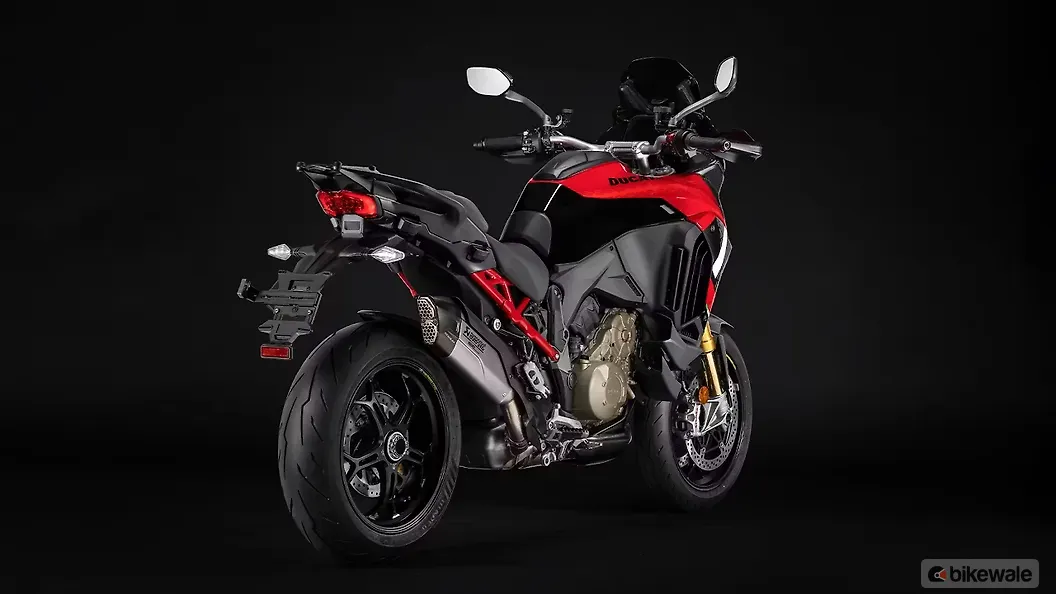 Ducati Multistrada V4 Right Rear Three Quarter Image – BikeWale