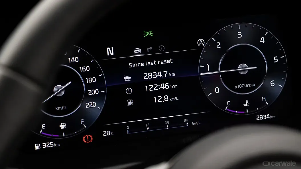 Kia Sonet Instrument Cluster - CarWale