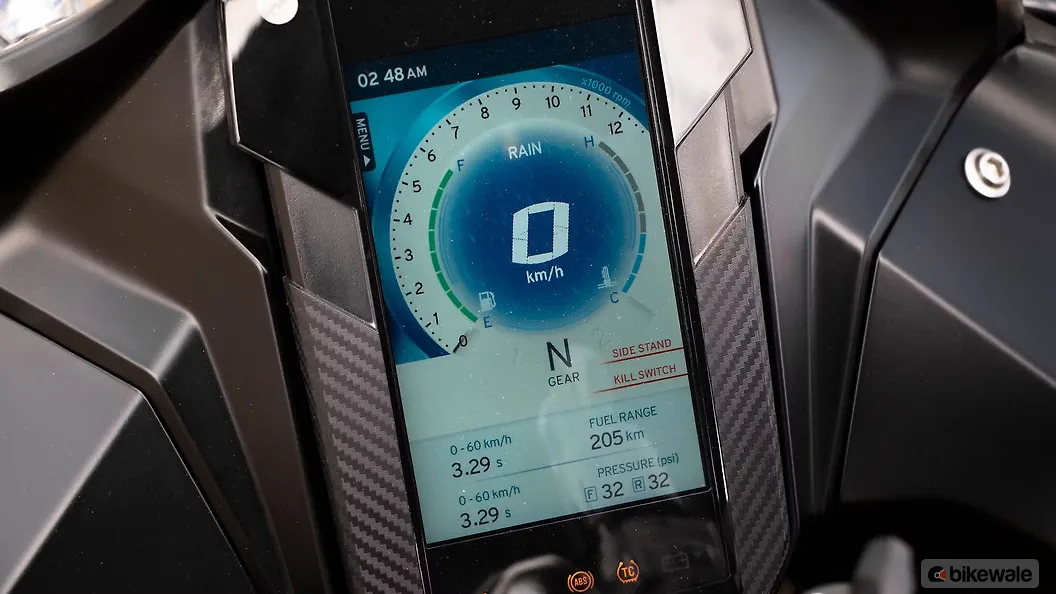 TVS Apache RR 310 TFT / Instrument Cluster Image – BikeWale