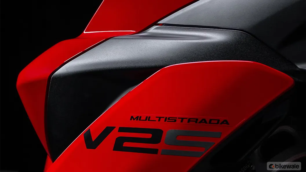 Ducati Multistrada V2 Branding/Fuel Tank Decal Image – BikeWale