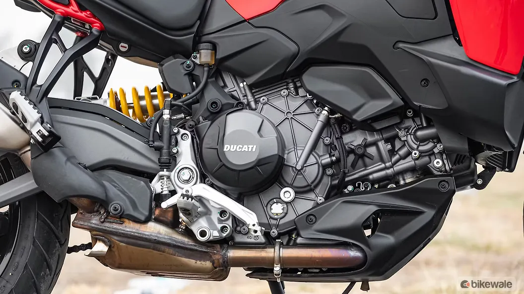 Ducati Multistrada V2 Engine From Right Image – BikeWale