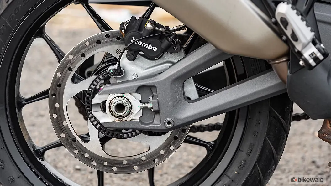 Ducati Multistrada V2 Rear Tyre Hugger Image – BikeWale
