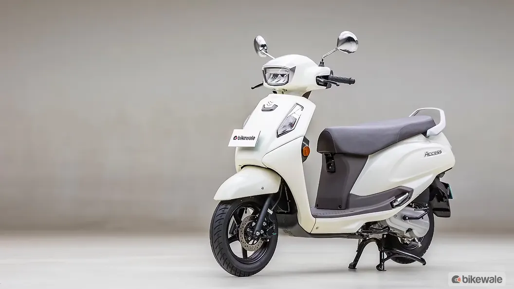 Suzuki Access 125 Left Rear Three Quarter Image – BikeWale