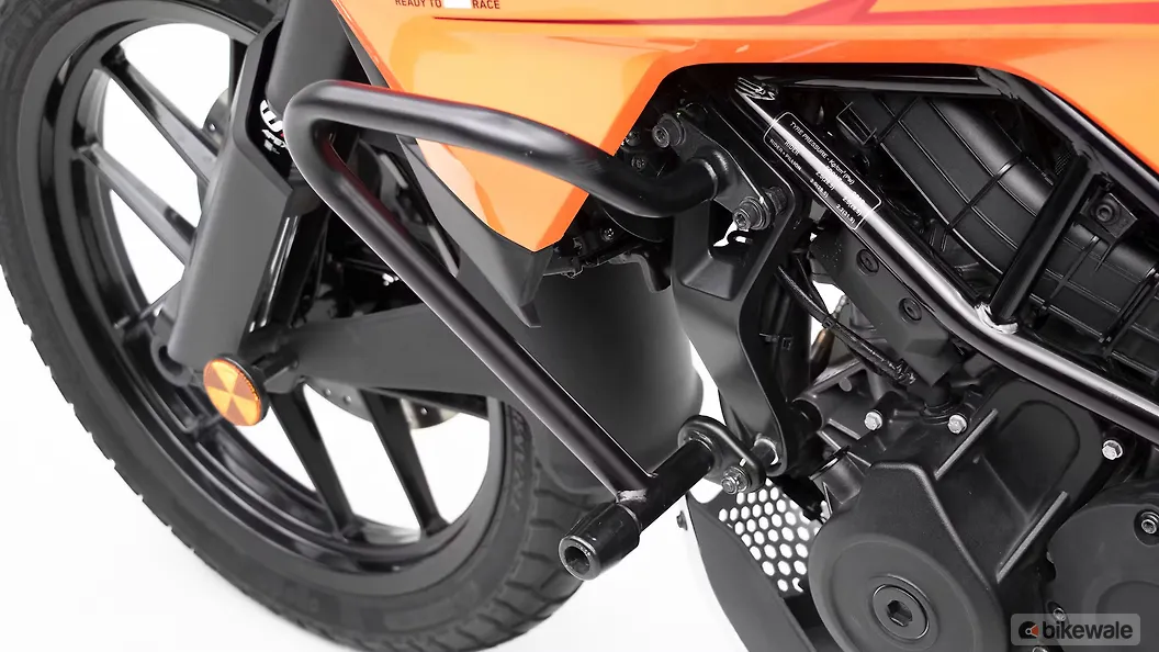 KTM 390 Adventure X Front Leg Guard Image – BikeWale
