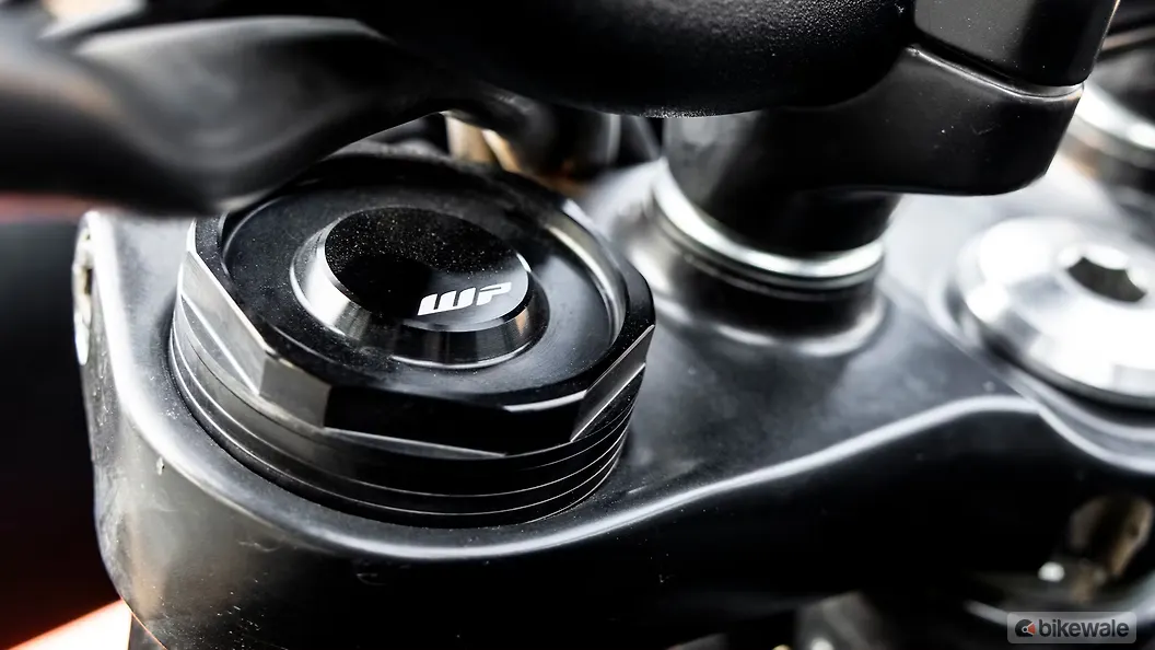 KTM 390 Adventure X Front Suspension Preload Adjuster Image – BikeWale