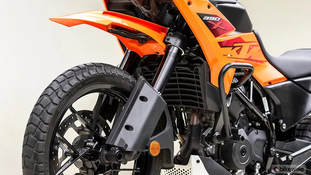 KTM 390 Adventure X Front Suspension Preload Adjuster Image – BikeWale
