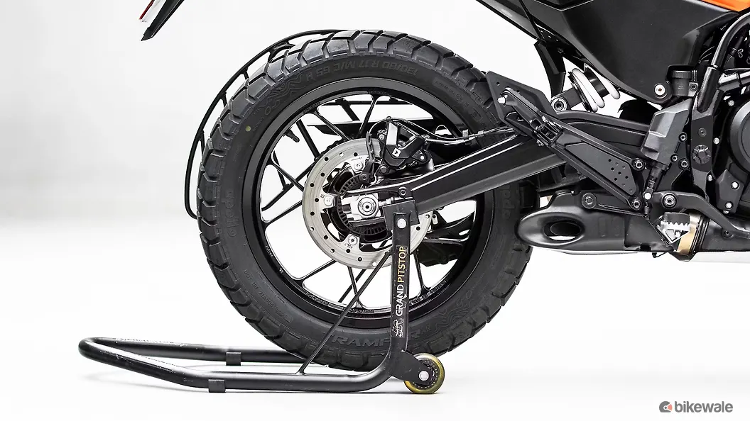 KTM 390 Adventure X Rear Swing Arm Image – BikeWale