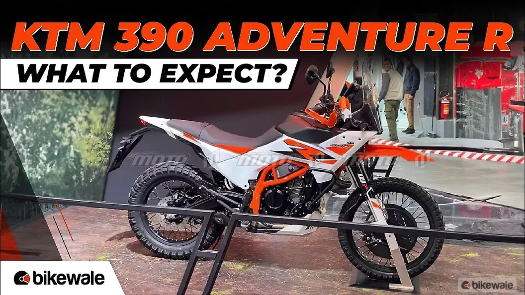 KTM 390 Adventure R Right Front Three Quarter Image – BikeWale