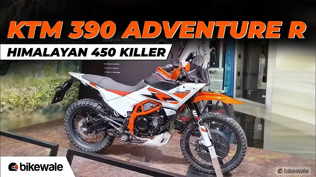KTM 390 Adventure R Right Front Three Quarter Image – BikeWale