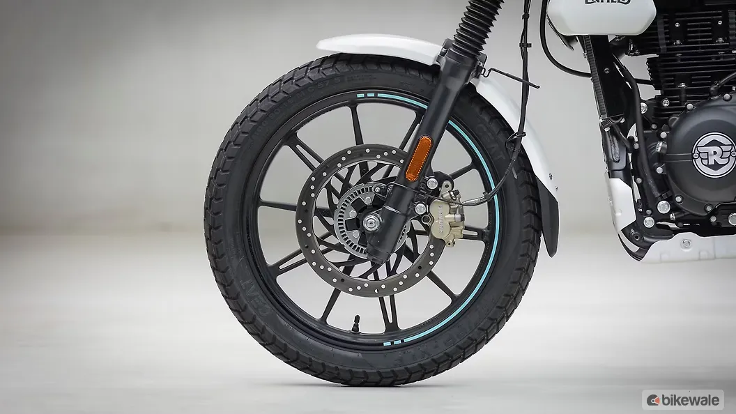 Royal Enfield Scram 440 Front Suspension Image – BikeWale