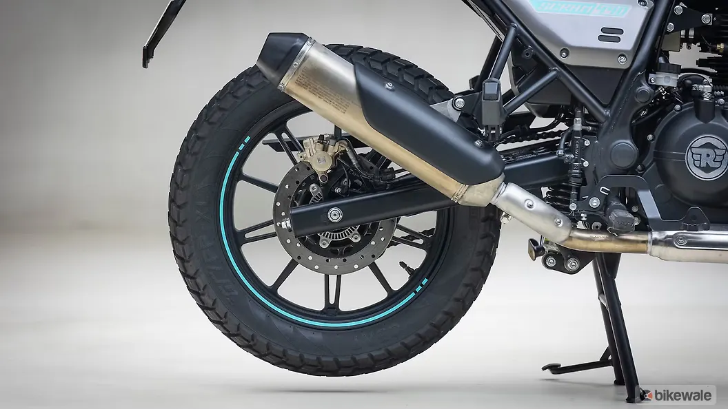 Royal Enfield Scram 440 Rear Wheel Image – BikeWale