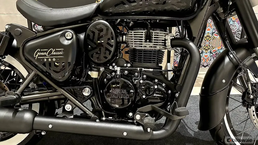 Royal Enfield Goan Classic 350 Engine From Right Image – BikeWale