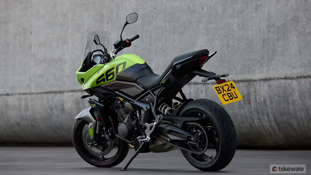 Triumph Tiger Sport 660 Left Rear Three Quarter Image – BikeWale