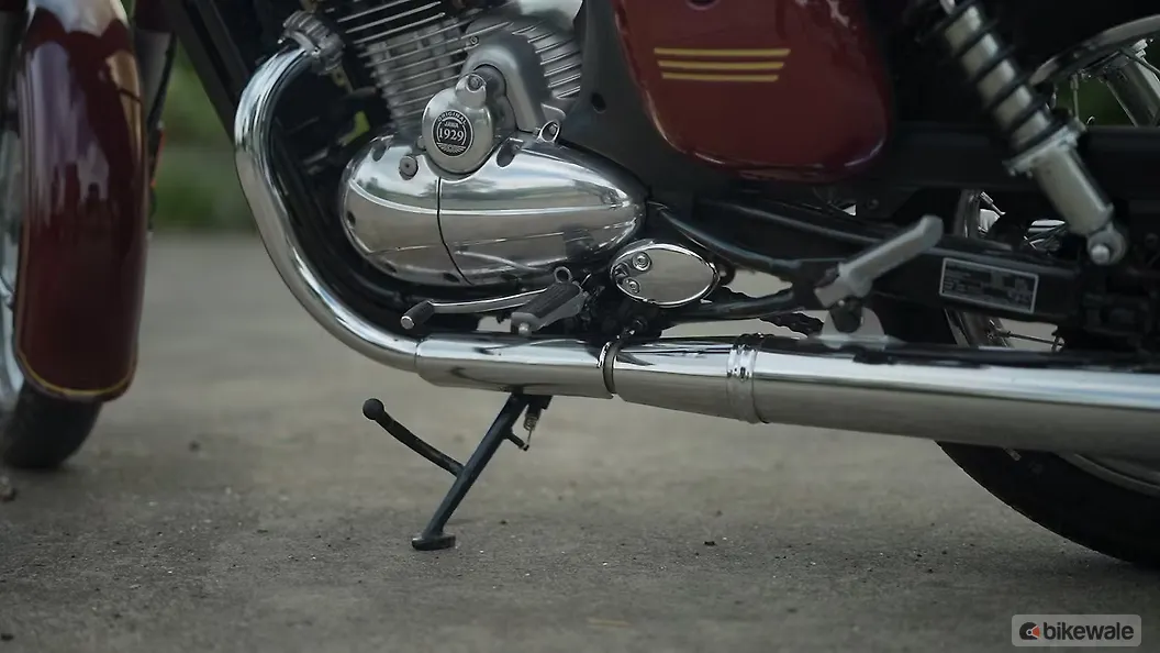 Jawa 350 Engine From Left Image – BikeWale