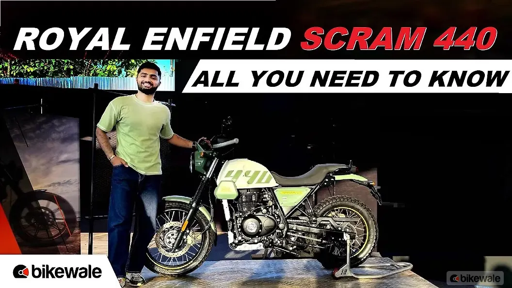 Royal Enfield Scram 440 Right Side View Image – BikeWale