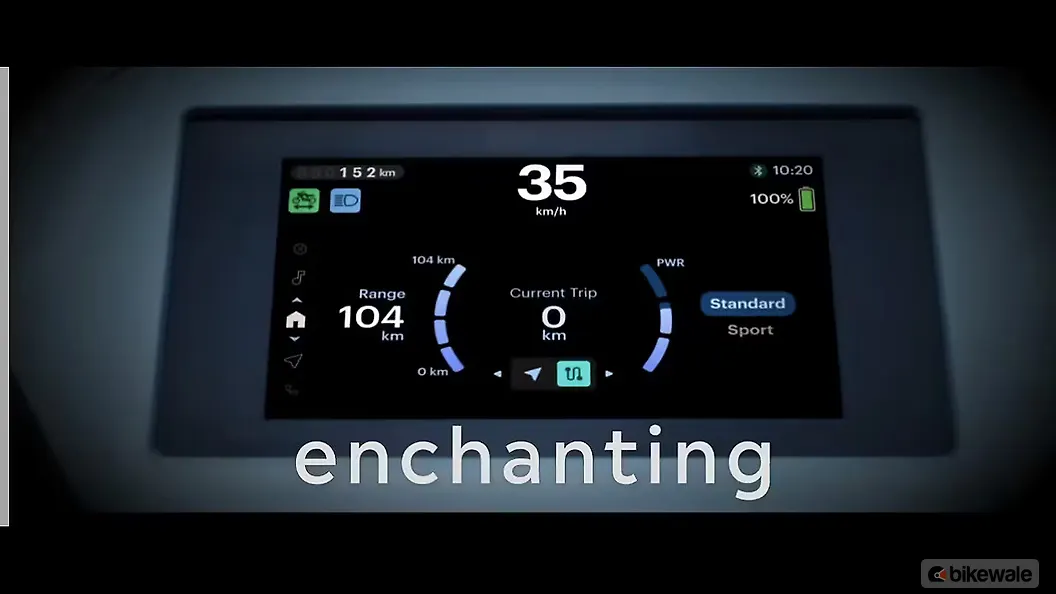 Honda Activa e TFT Touchscreen Instrument Cluster Image – BikeWale