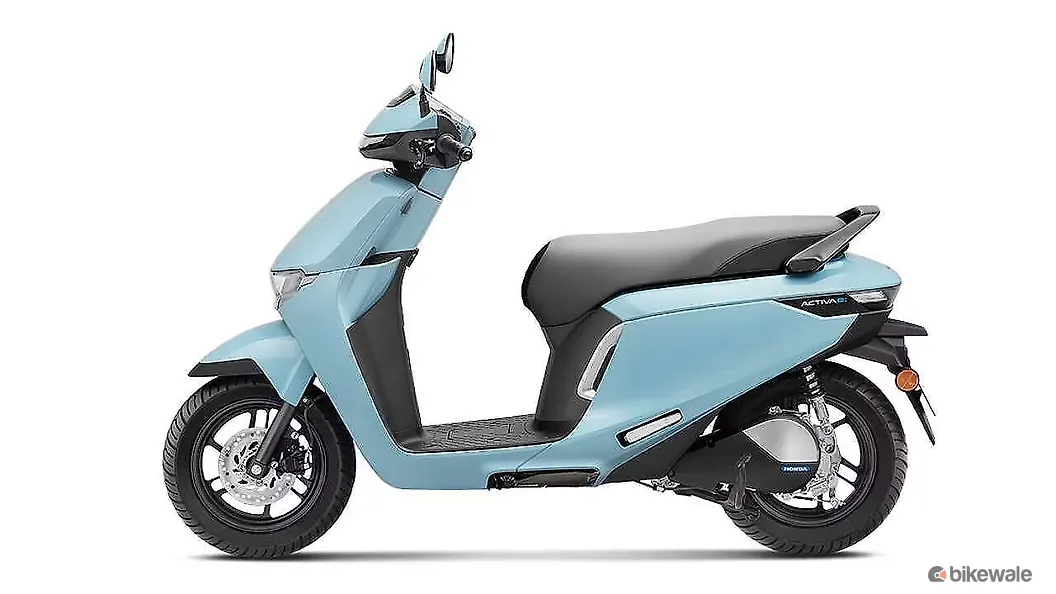 Honda Activa e Left Front Three Quarter Image – BikeWale