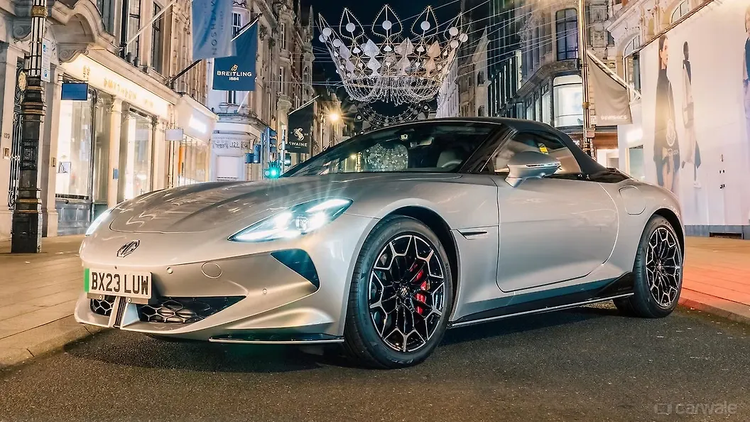 Cyberster Left Front Three Quarter Image, Cyberster Photos in India ...